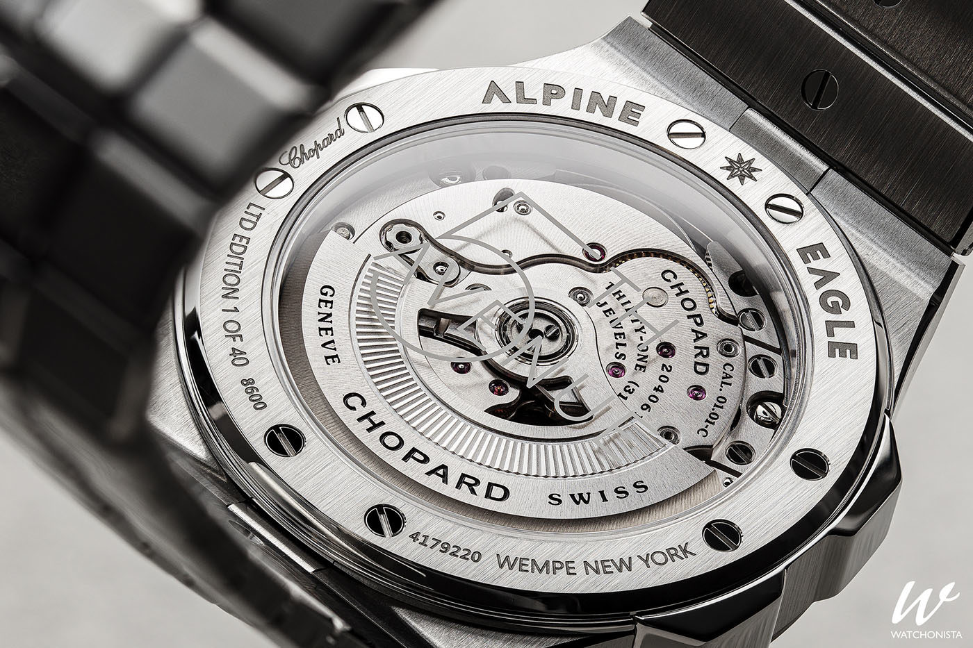 A Closer Look At The Chopard Alpine Eagle Wempe 5th Ave Edition ...
