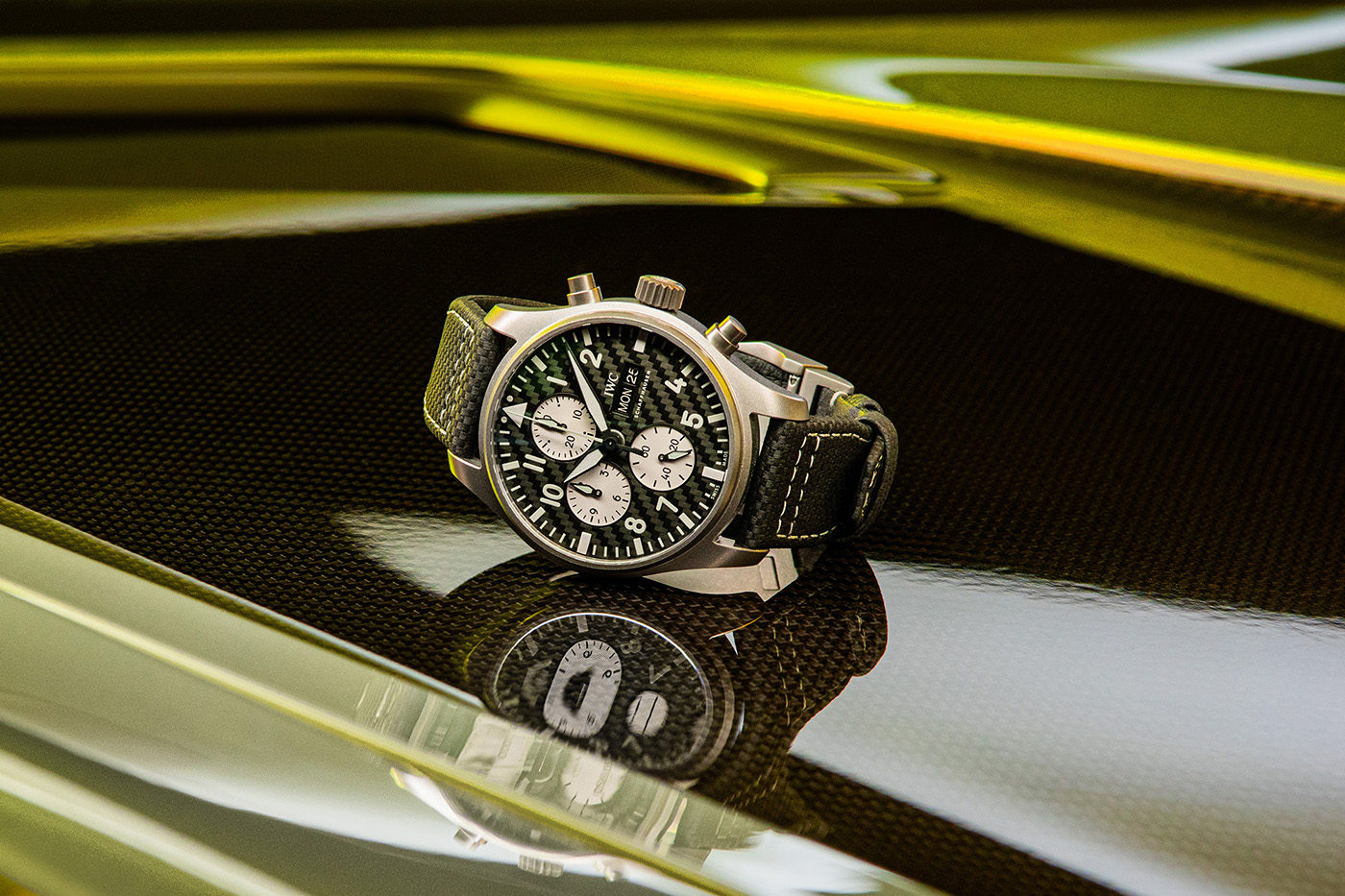 Cockpit Ready: IWC And Mercedes-AMG Launch An Exclusive Titanium Big ...