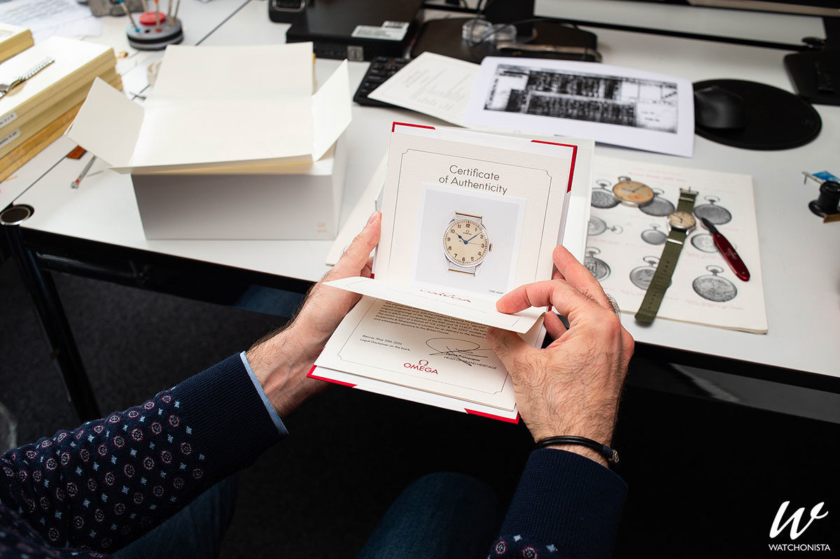 Inside Omega’s Certificate of Authenticity With The Brand’s Heritage ...
