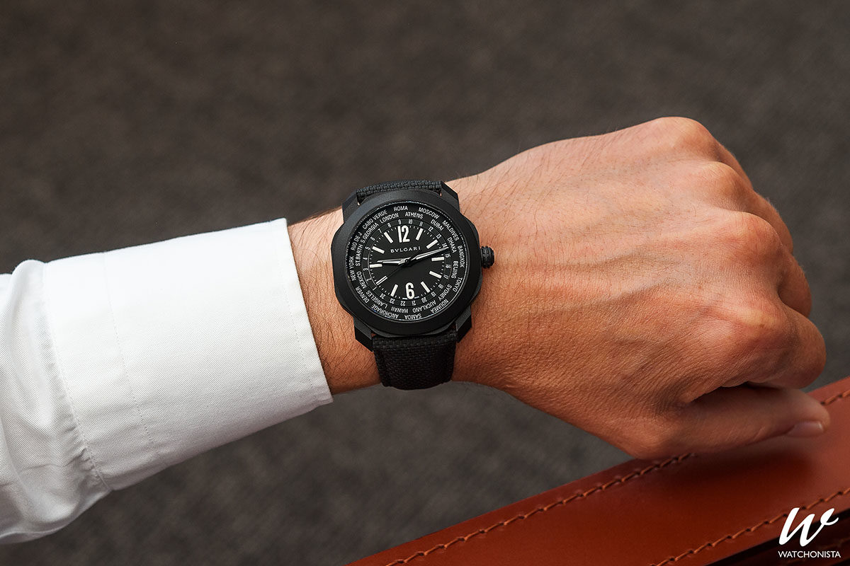 Bulgari Explores New Territories With The Octo Roma WorldTimer ...