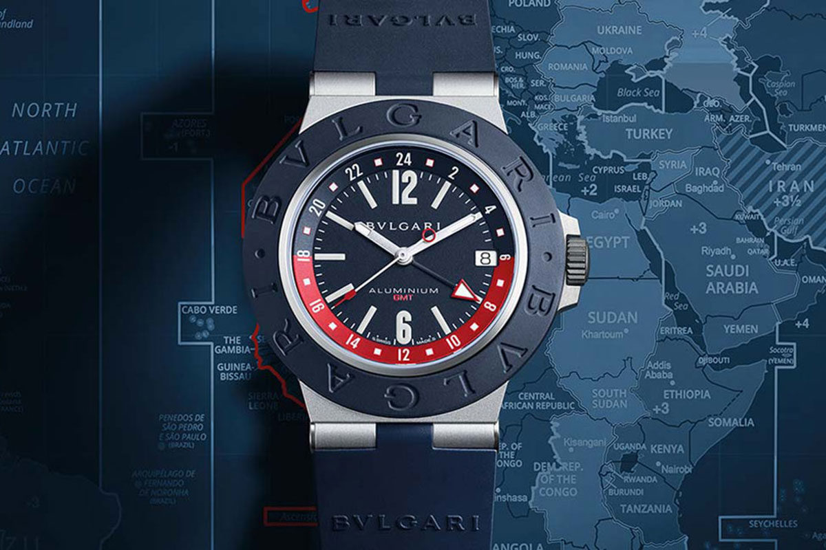 A Closer Look At The New Bulgari Aluminium GMT | Watchonista