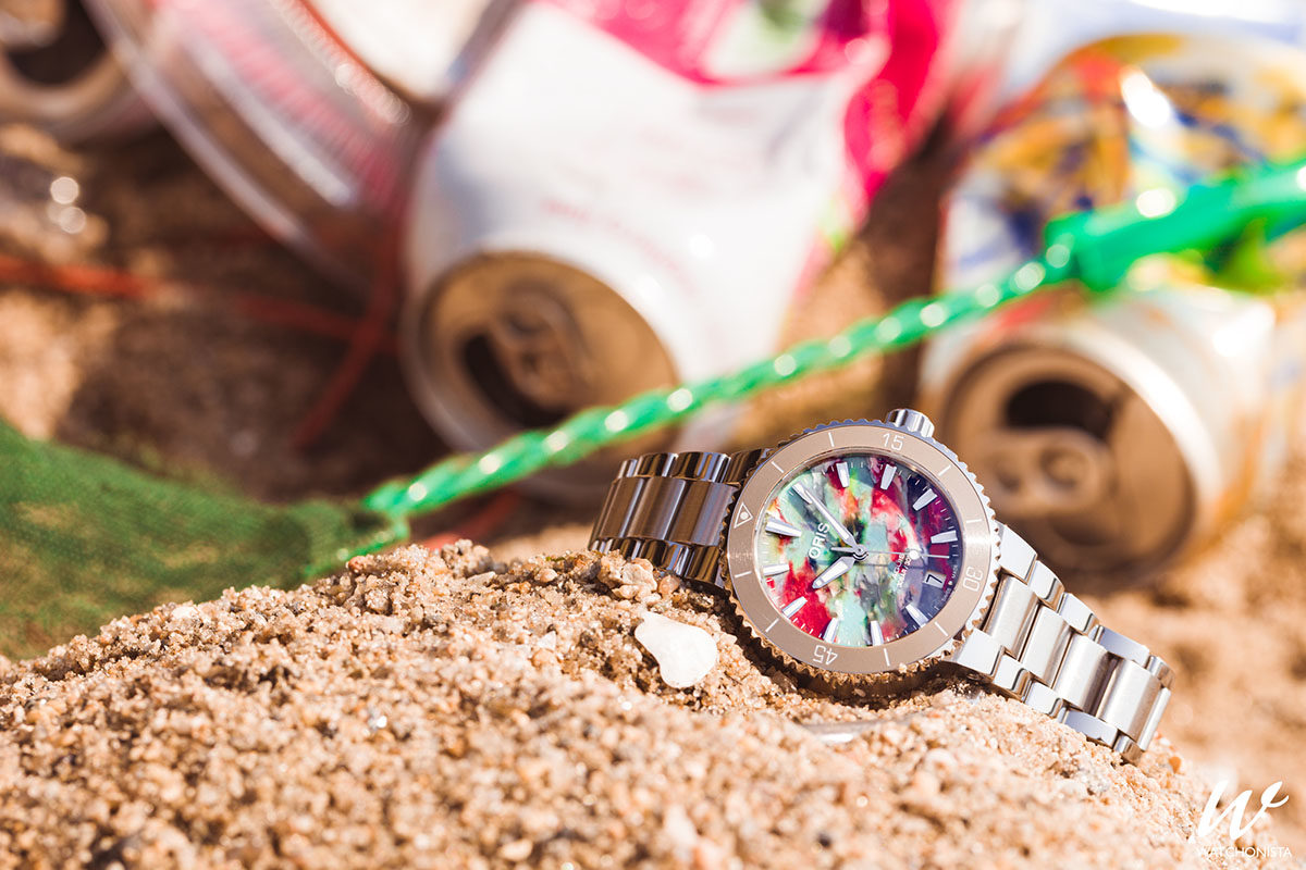 Celebrating World Cleanup Day With The Oris Aquis Date Upcycle ...