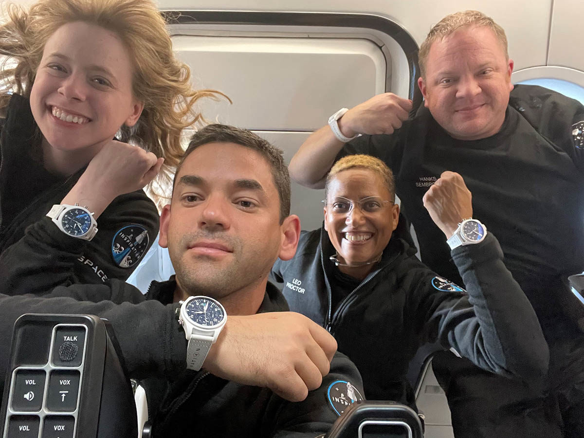 SpaceX Meets Schaffhausen: A Look At All Four Space-Flown IWC Pilot’s ...