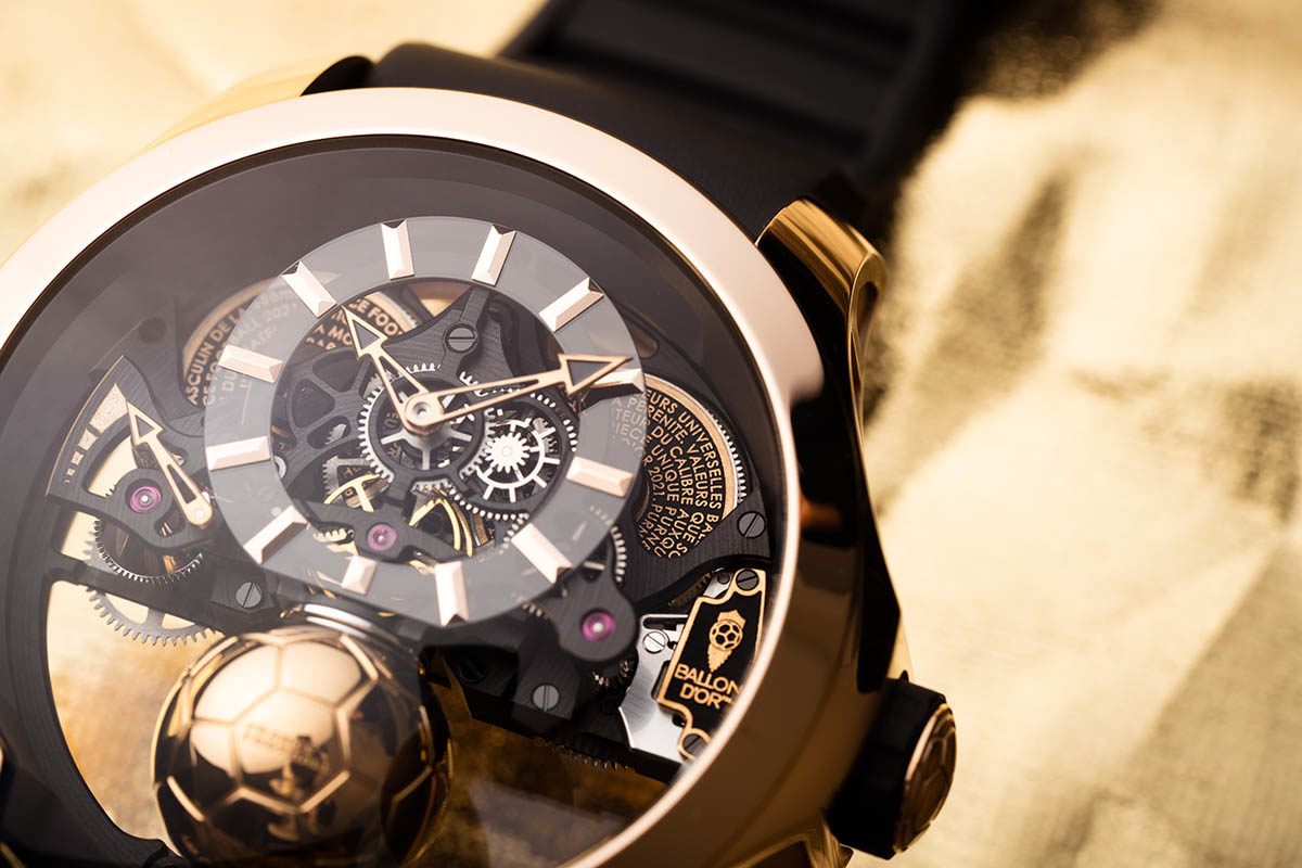 Lionel Messi Receives Unique Purnell Spherical Tourbillon Watch After ...