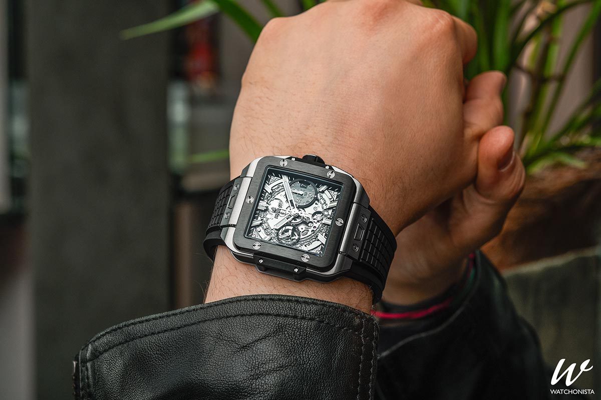Hublot’s Big Bang Goes Square, the Sapphire Tourbillon Turns Purple ...