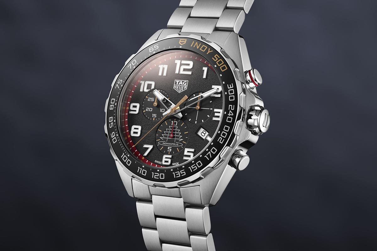 At the Indy 500 with the new TAG Heuer Formula 1 Indy 500 2022 Limited ...