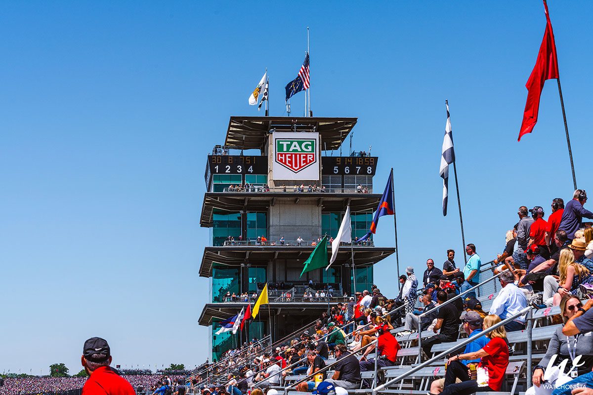 At the Indy 500 with the new TAG Heuer Formula 1 Indy 500 2022 Limited ...