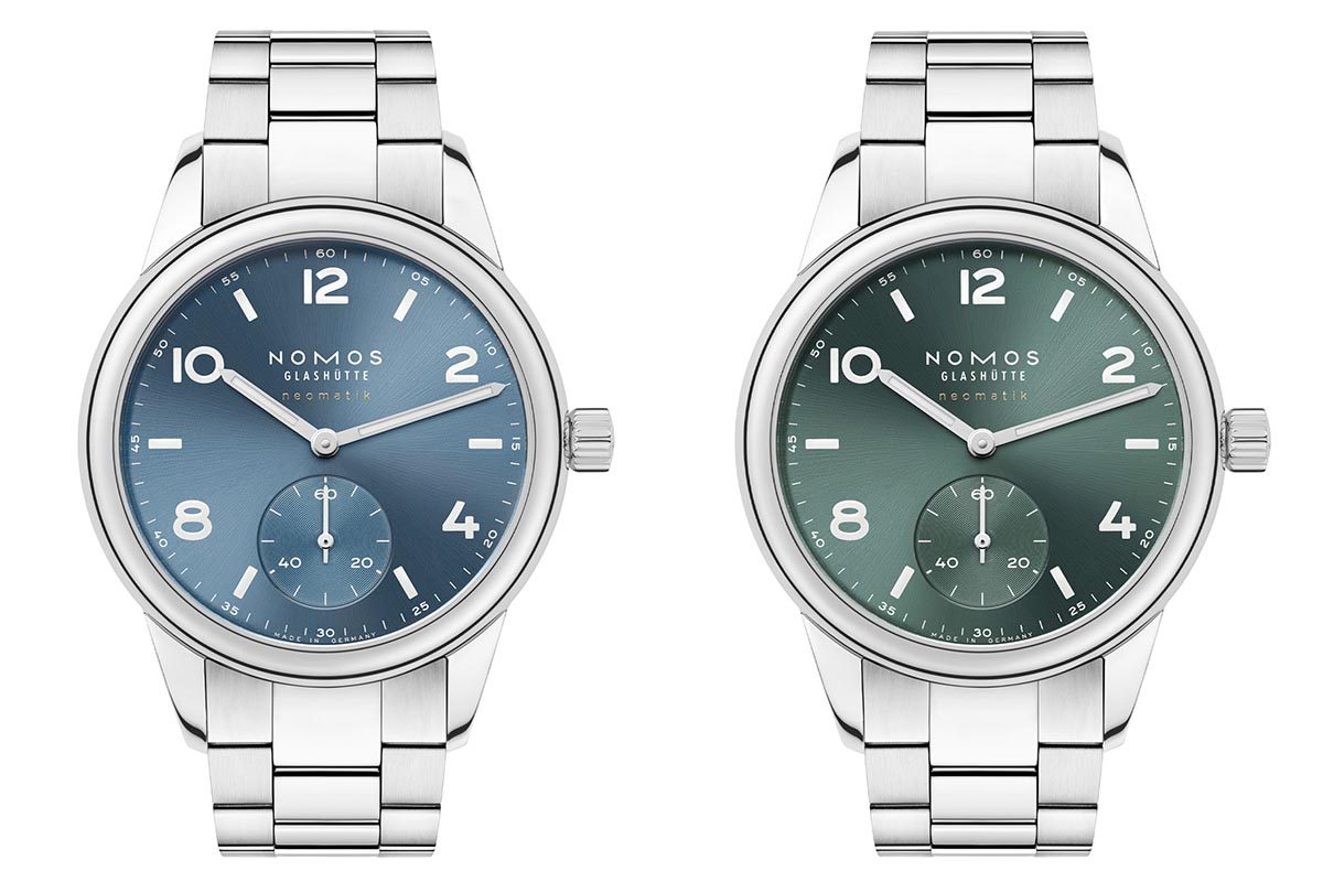 NOMOS Glashütte Unveils the Club Sport Neomatik 37 in Polar Blue and ...