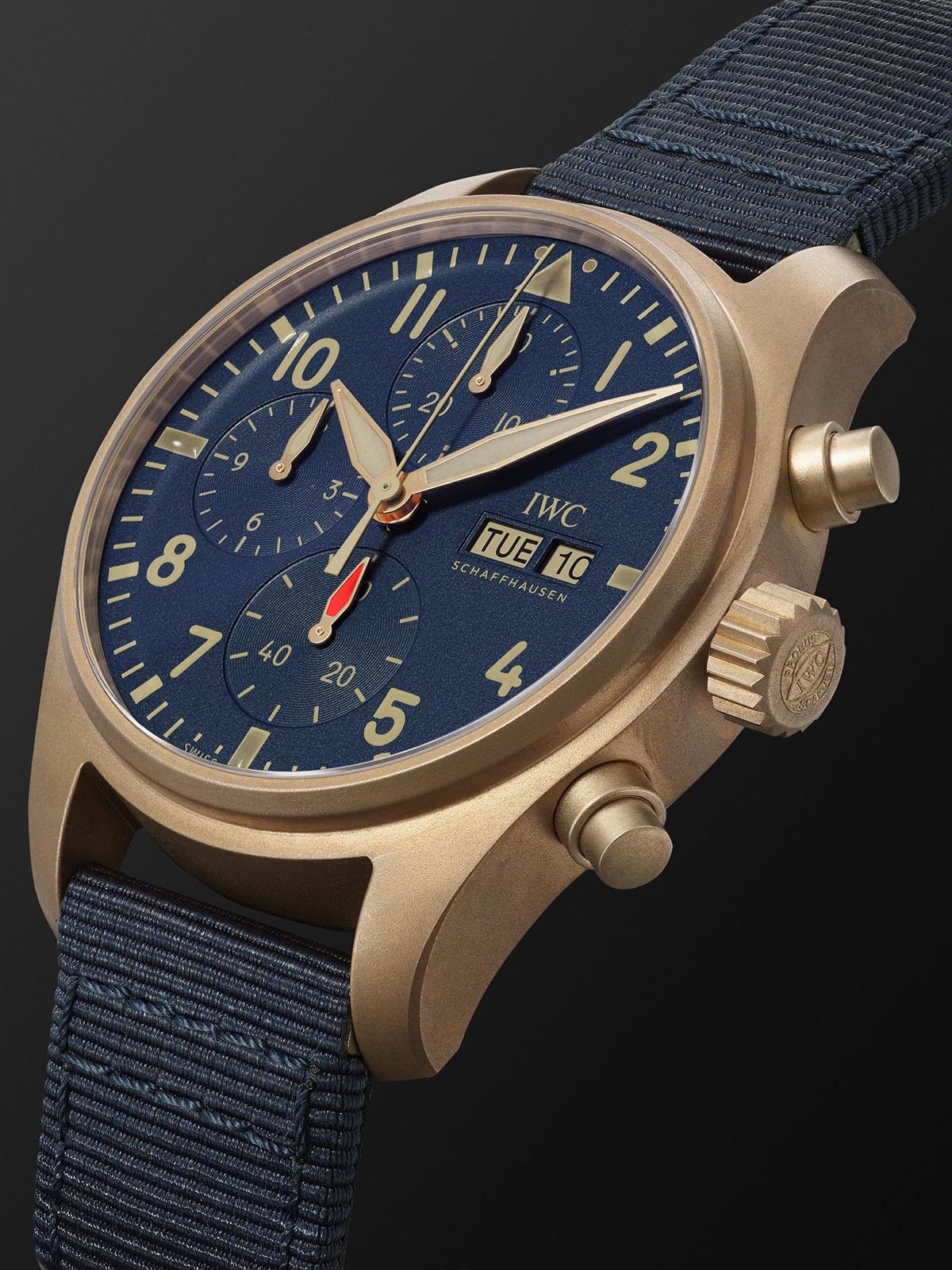 A Second Look: The Bronze IWC Pilot’s Chronograph 41 | Watchonista
