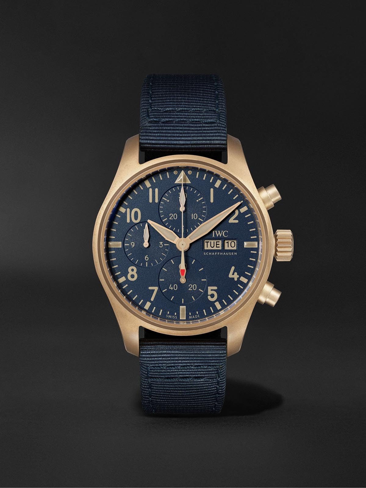 A Second Look: The Bronze IWC Pilot’s Chronograph 41 | Watchonista