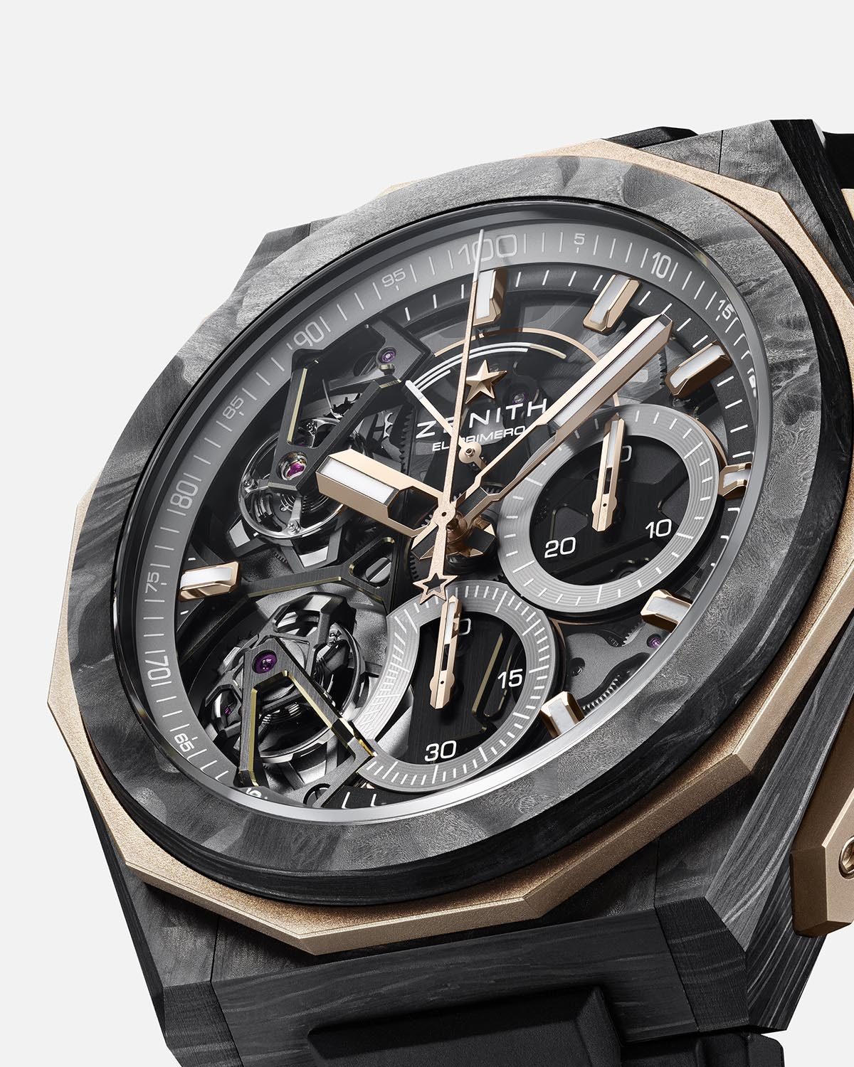 Big, Spinning News from Zenith: A DEFY Macked Out with Two Tourbillons ...