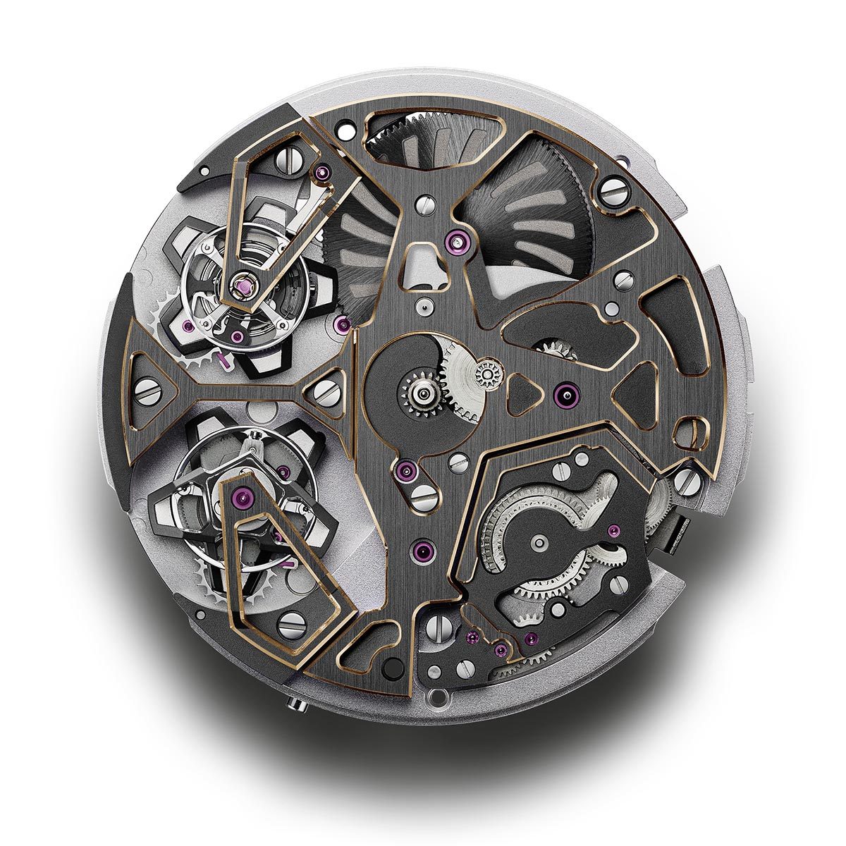 Big, Spinning News from Zenith: A DEFY Macked Out with Two Tourbillons ...
