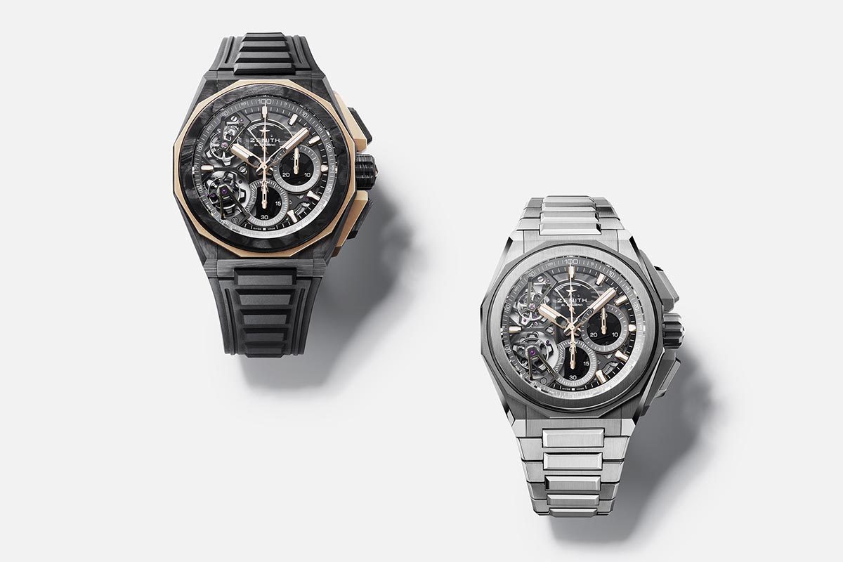 Big, Spinning News from Zenith: A DEFY Macked Out with Two Tourbillons ...