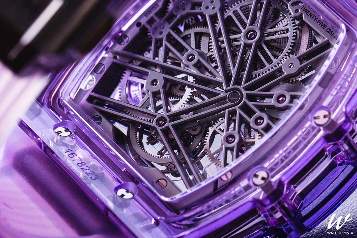 Hands-On Pics: Hublot’s New Big Bang Tourbillon Automatic Yellow Neon ...