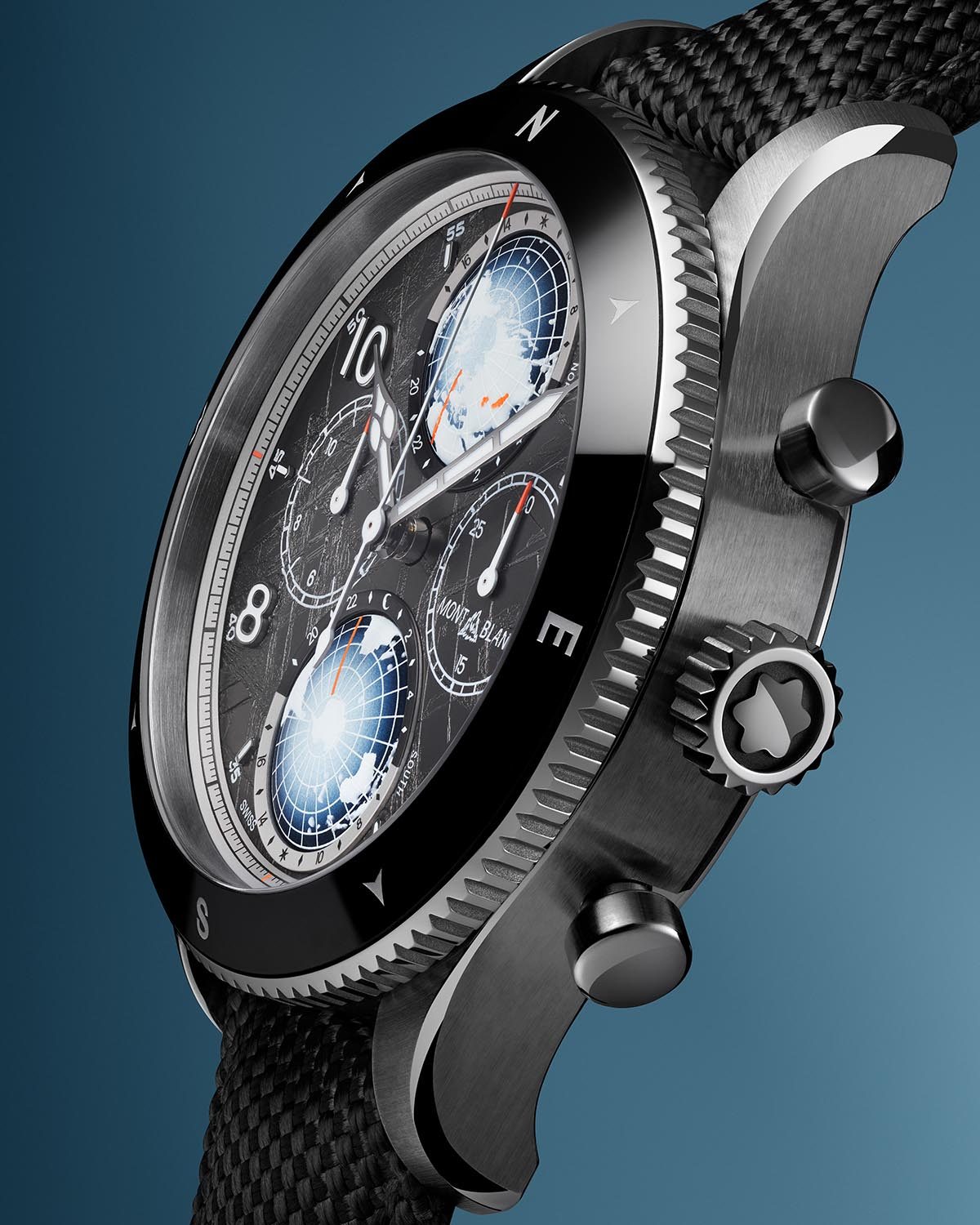 Stories of Survival: Montblanc Releases the 1858 Geosphere Zero Oxygen 8000 Capsule Collection ...