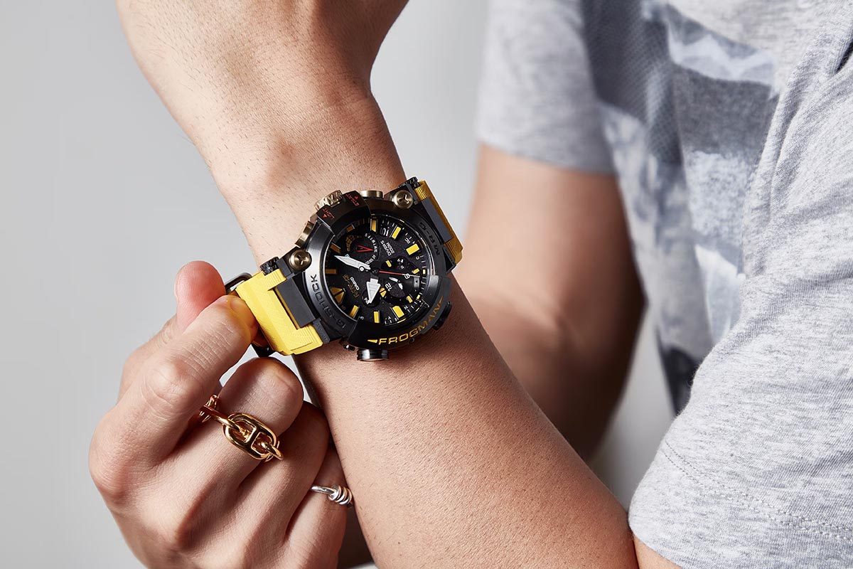 Bold & Beautiful: Meet the G-SHOCK MR-G FROGMAN MRGBF1000E Anniversary ...