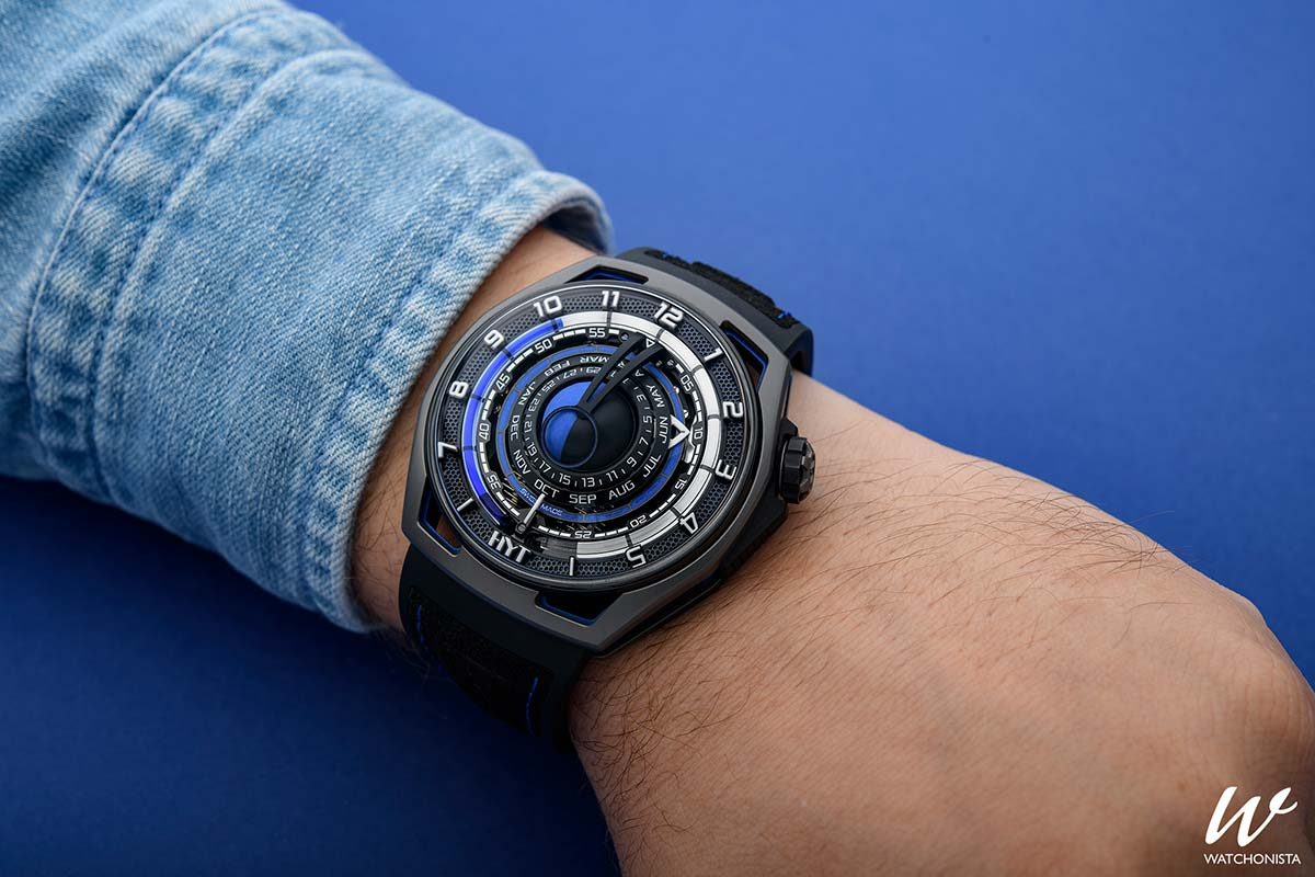 Water on the Moon? The Mechanics Behind HYT’s Moon Runner Supernova Blue | Watchonista