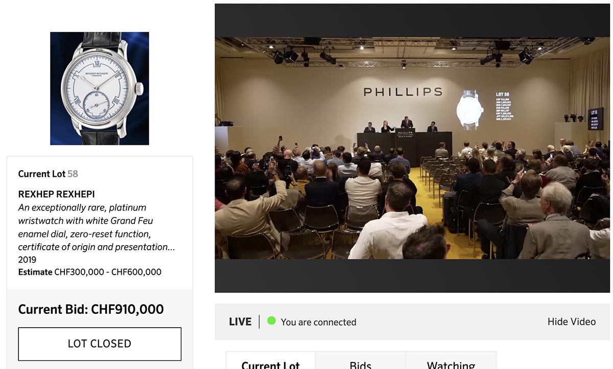 Horological Masterpieces: Standout Lots from the Spring Watch Auctions ...