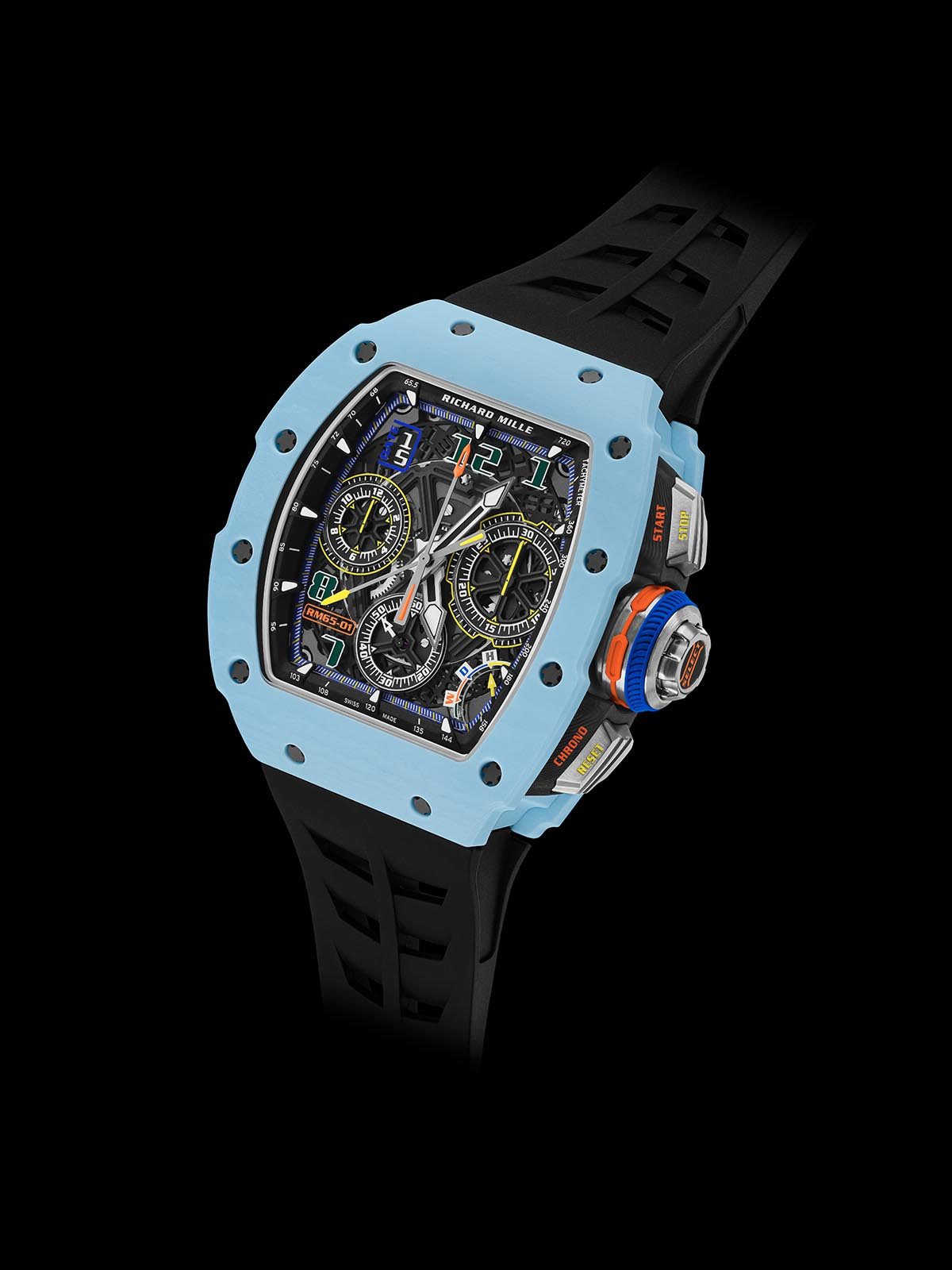 Two Hot New Takes on the RM 65-01 Split-Seconds Chronograph from Richard Mille | Watchonista