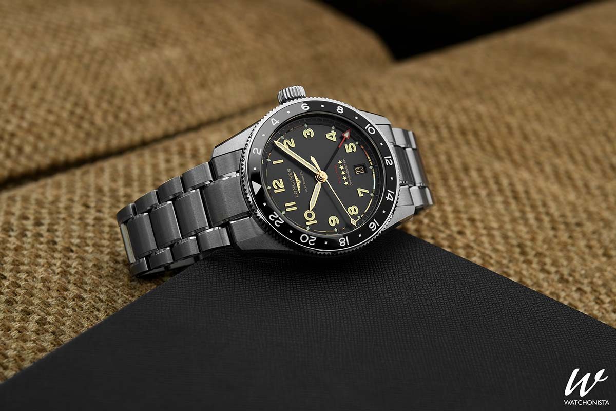 The New Longines 39mm Spirit Zulu Time Goes Titanium | Watchonista