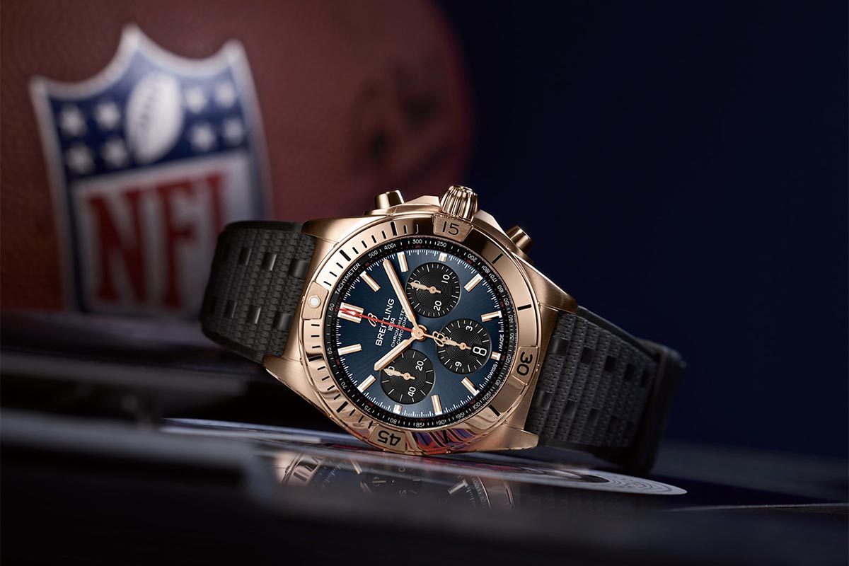 Breitling Parties in the End Zone with Its New NFL Commemorative ...