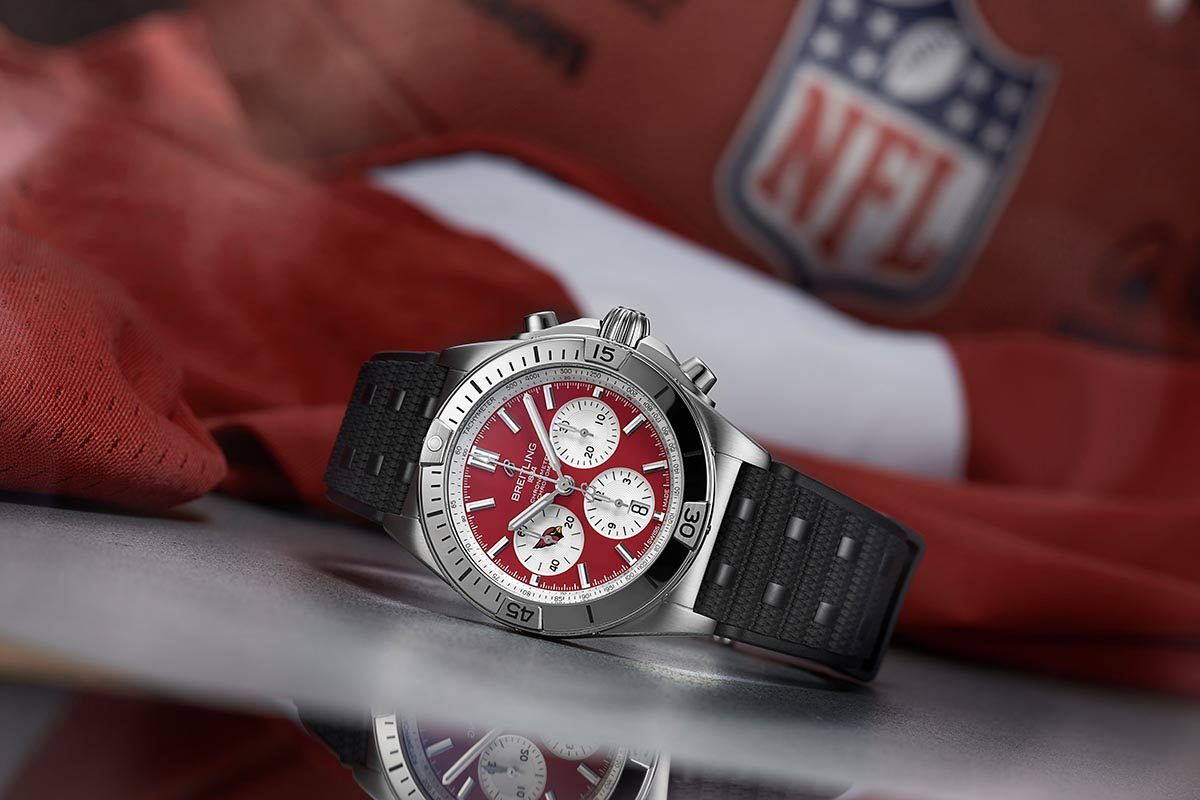 Breitling Parties in the End Zone with Its New NFL Commemorative ...