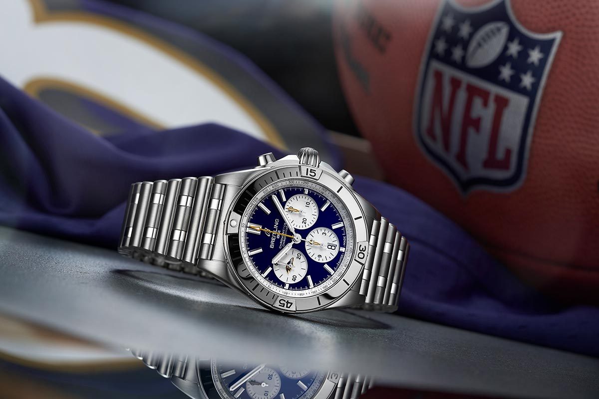 Breitling Parties in the End Zone with Its New NFL Commemorative ...