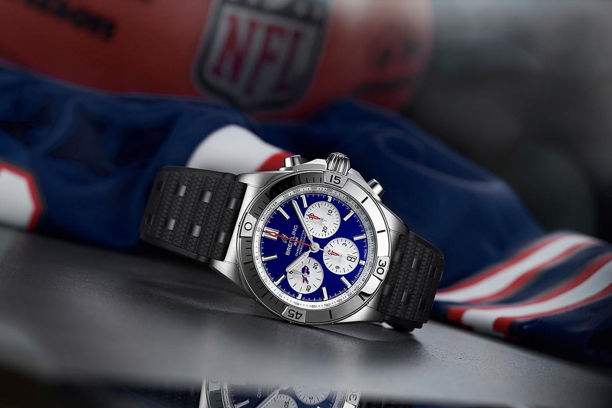 Breitling Parties in the End Zone with Its New NFL Commemorative ...