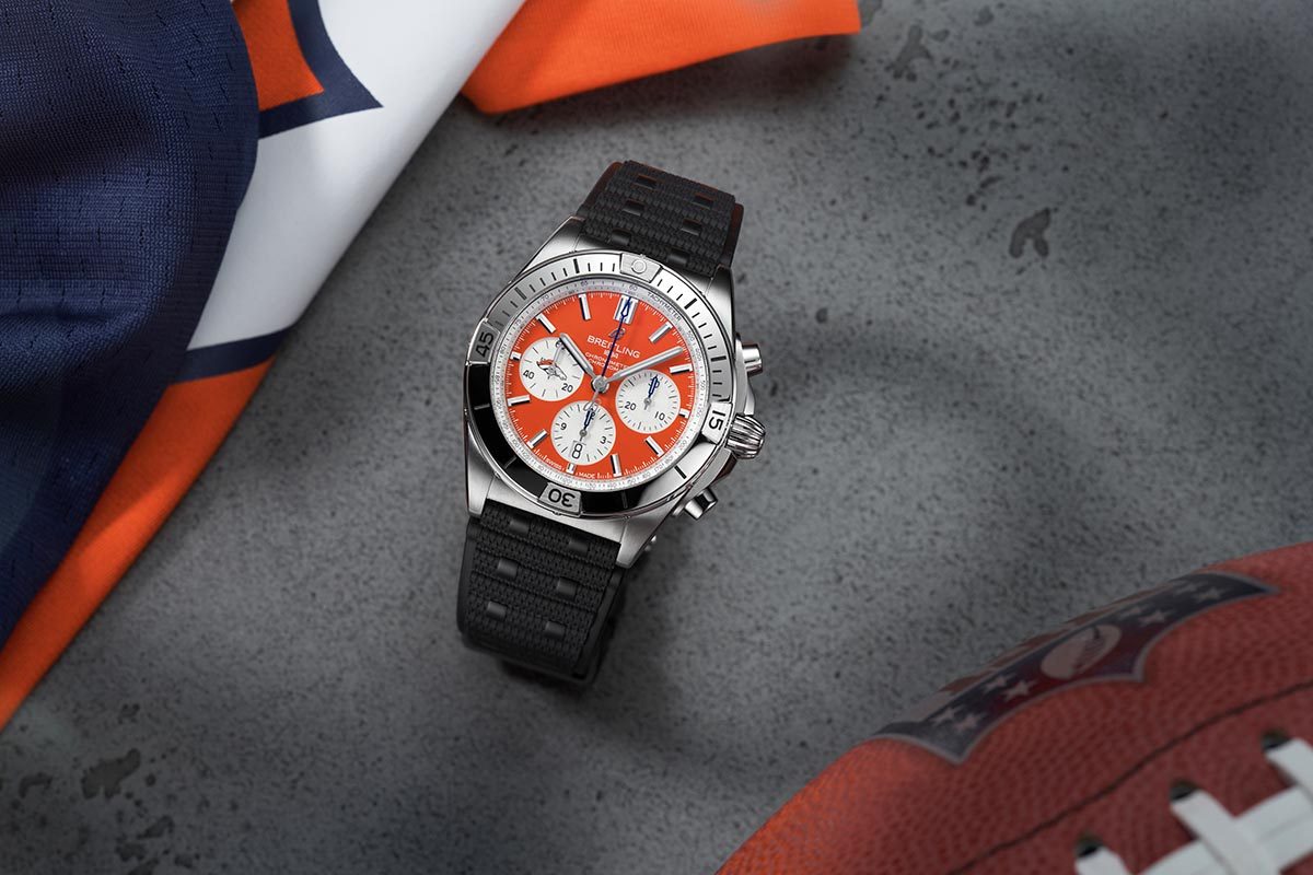 Breitling Parties in the End Zone with Its New NFL Commemorative ...
