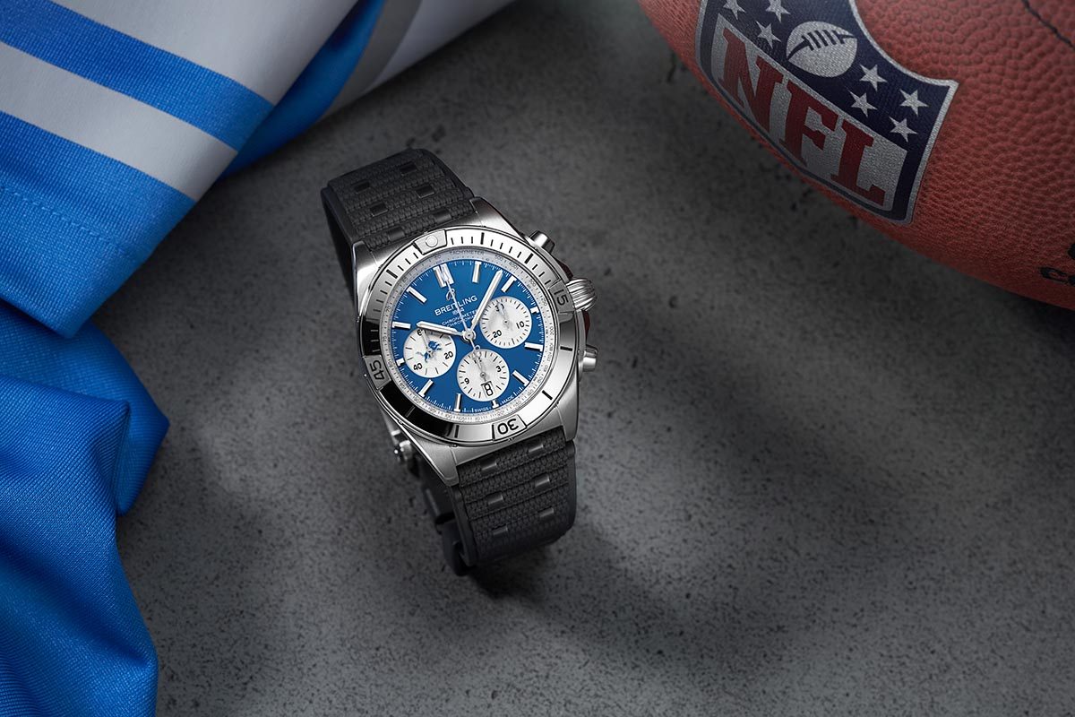 Breitling Parties in the End Zone with Its New NFL Commemorative ...
