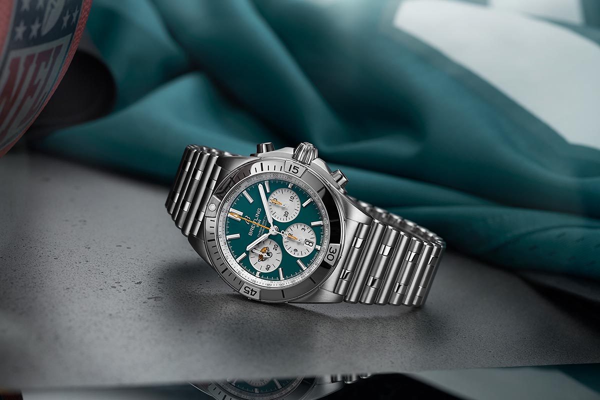 Breitling Parties in the End Zone with Its New NFL Commemorative ...
