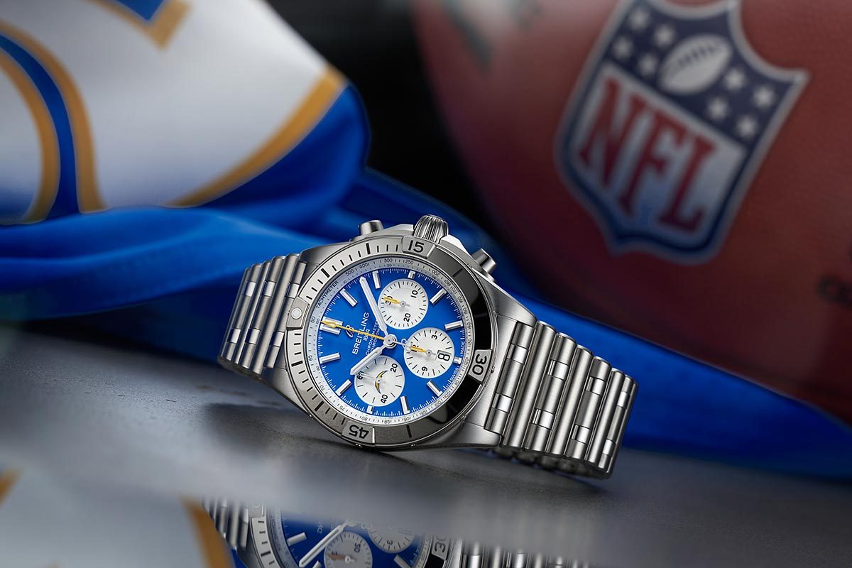 Breitling Parties in the End Zone with Its New NFL Commemorative ...