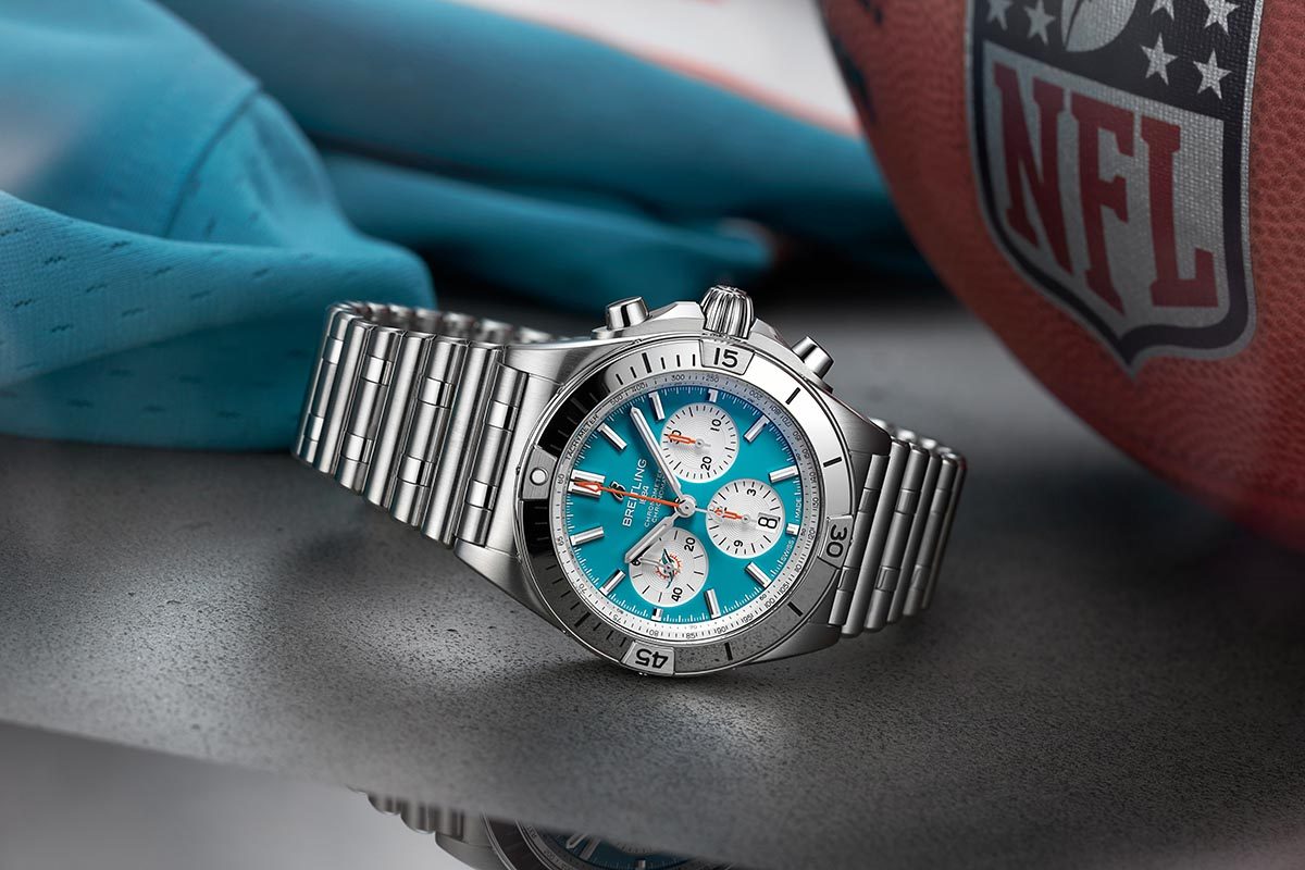 Breitling Parties in the End Zone with Its New NFL Commemorative ...