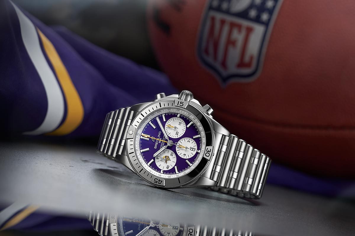 Breitling Parties in the End Zone with Its New NFL Commemorative ...