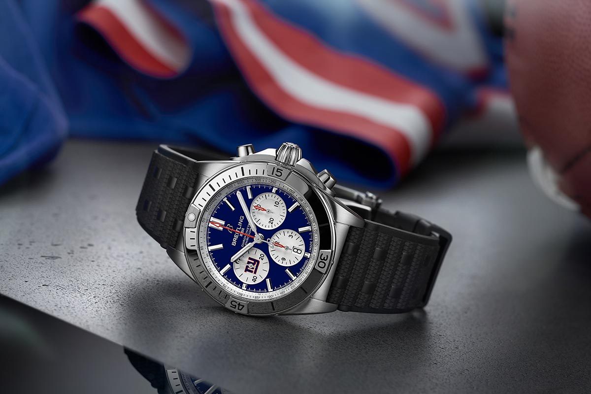 Breitling Parties in the End Zone with Its New NFL Commemorative ...