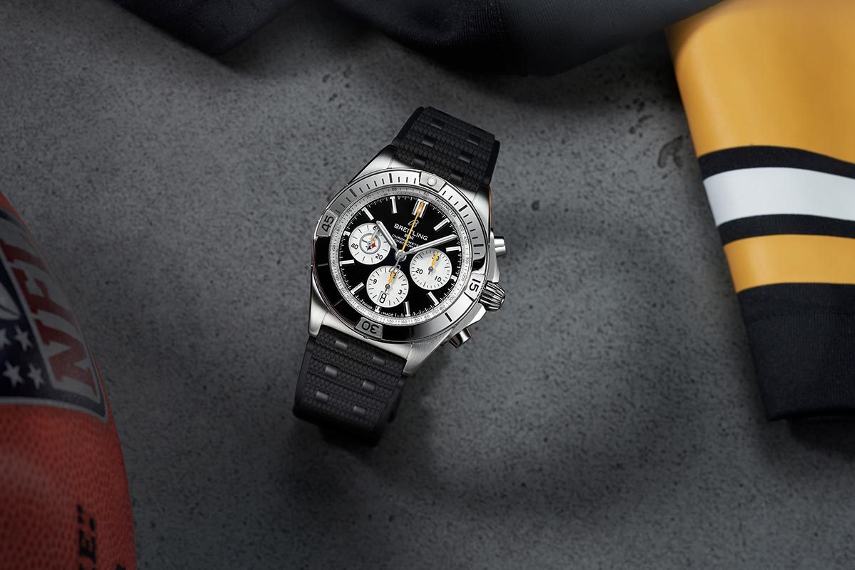 Breitling Parties in the End Zone with Its New NFL Commemorative ...