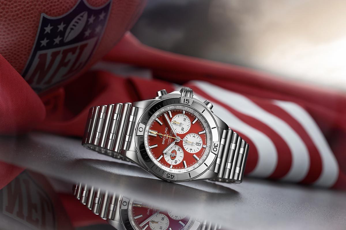 Breitling Parties in the End Zone with Its New NFL Commemorative ...