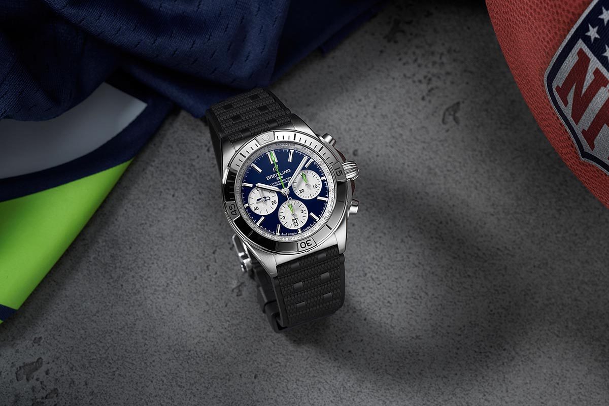 Breitling Parties in the End Zone with Its New NFL Commemorative ...