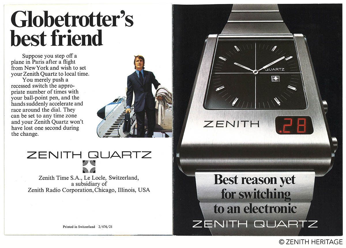 The Anti-El Primero: The Strange Story of the Zenith Time Command ...