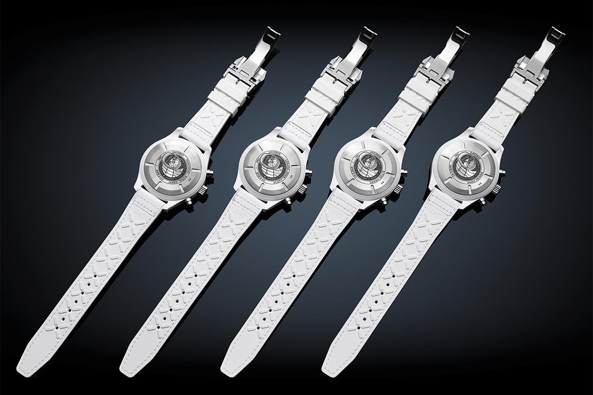 IWC Sent Four Customized Ceramic Chronographs Out of The Stratosphere ...