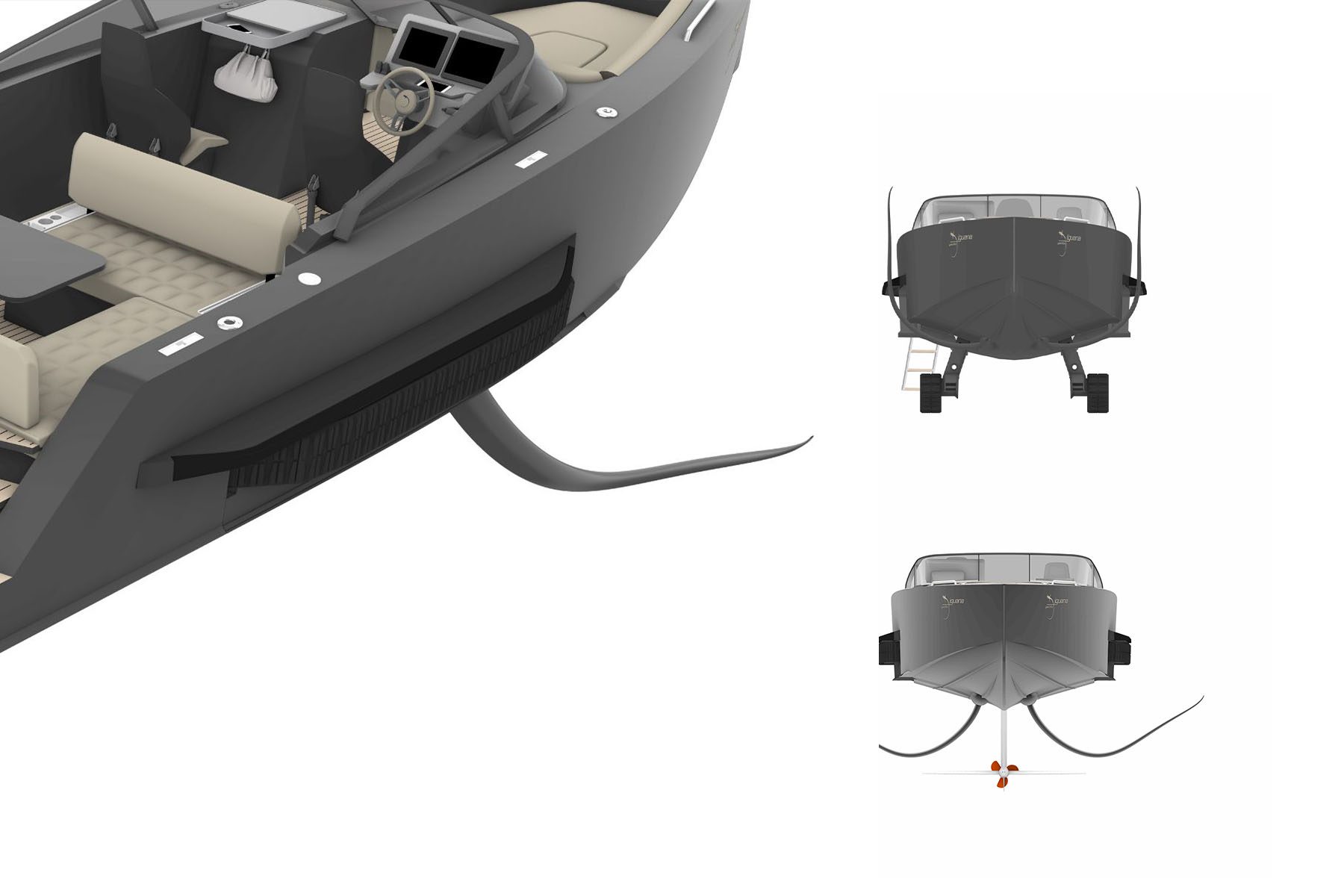 Say “Bonjour” to the First All-Electric Luxury Amphibious Boat: The ...