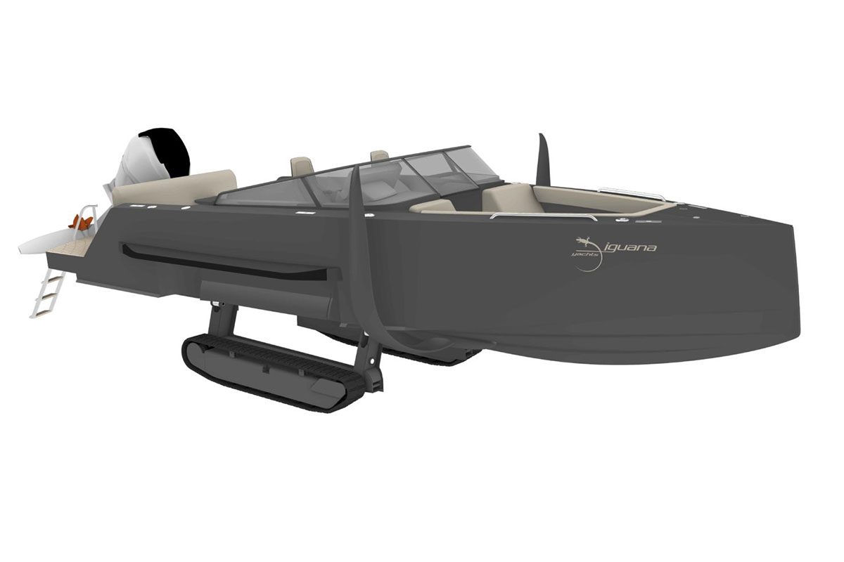 Say “Bonjour” to the First All-Electric Luxury Amphibious Boat: The ...