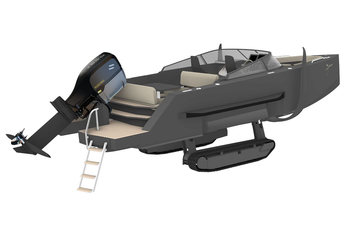 Say “Bonjour” to the First All-Electric Luxury Amphibious Boat: The ...