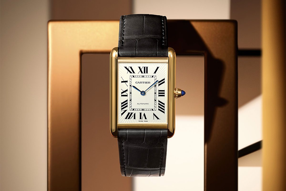 Watches and Wonders: Cartier Revives the Tank à Guichets Jump-Hour ...