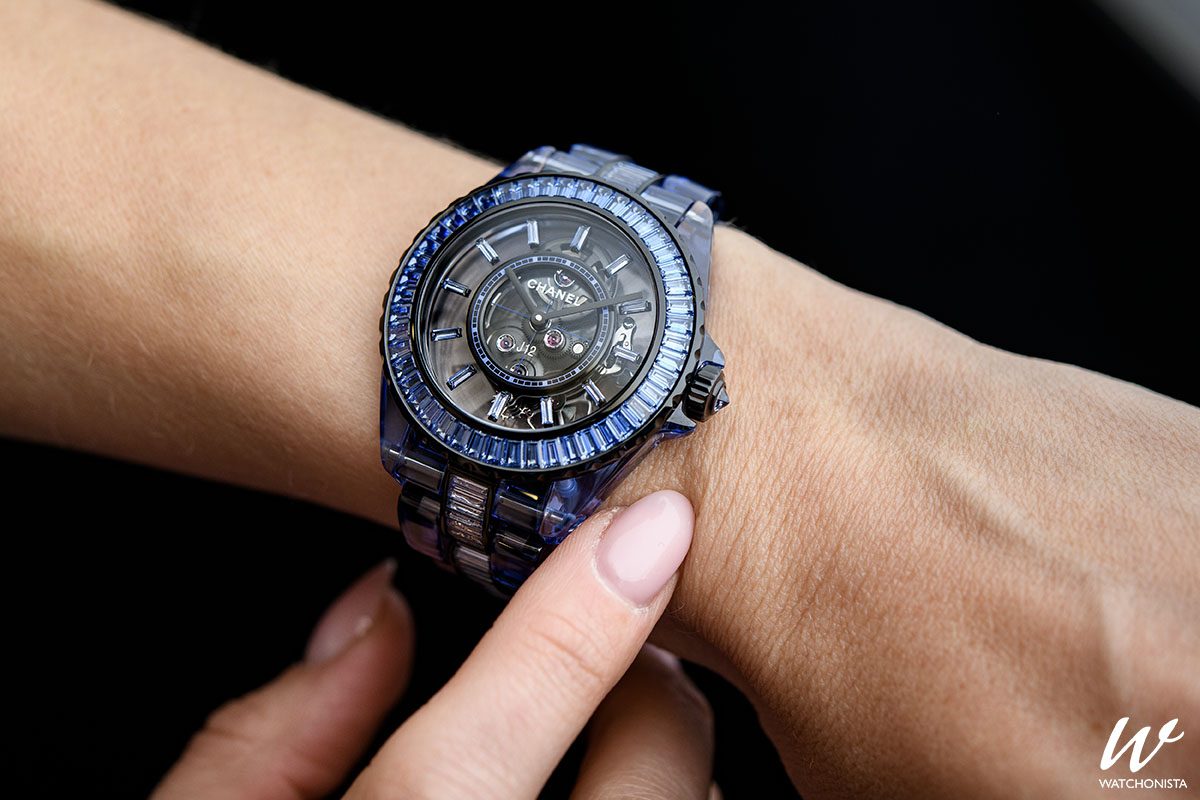 Deep Impact: Chanel Debuts the J12 Bleu X-Ray and the J12 Bleu ...