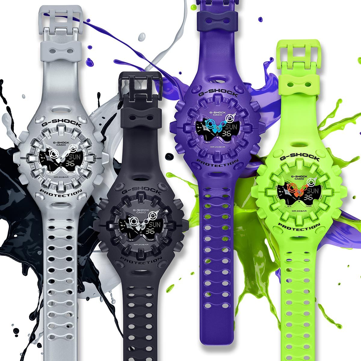 In Living Color: G-SHOCK’s New GA-V01 Series is Next-Level Tough ...