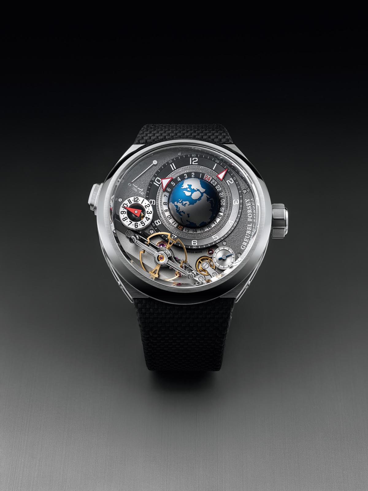 Greubel Forsey’s New GMT Balancier Convexe Artfully Delivers the World ...