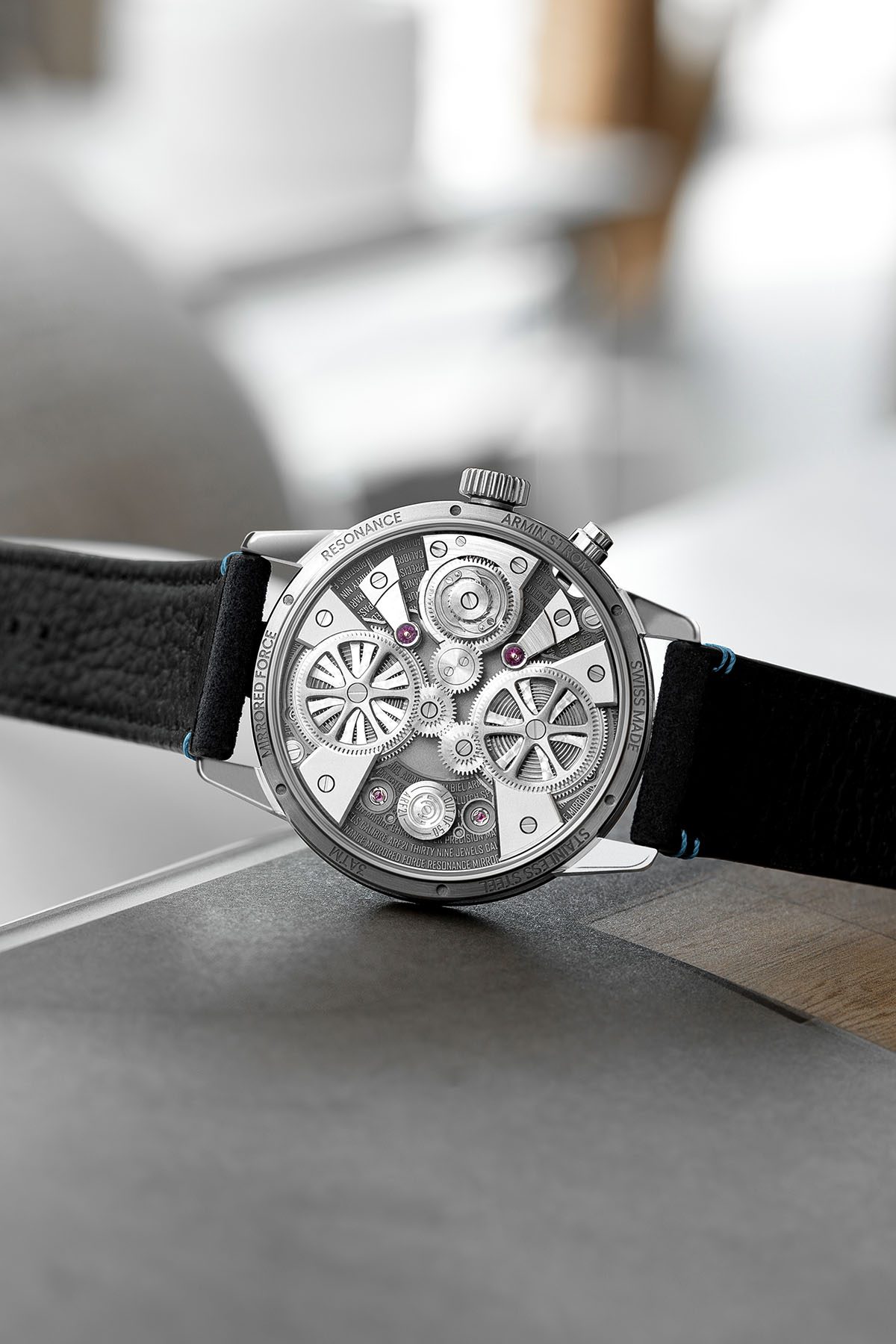 Ice, Ice Baby: Armin Strom Debuts the Mirrored Force Resonance in Ice Blue | Watchonista