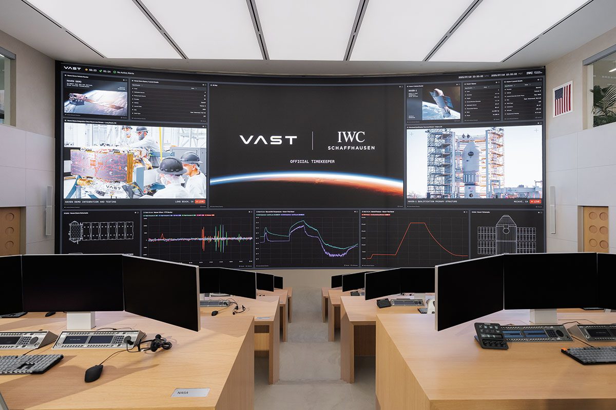 To Boldly Go: IWC Becomes the Official Timekeeper of Space Habitation Technology Company Vast ...