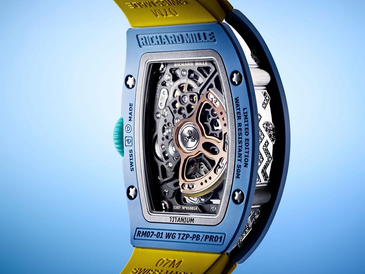 The Richard Mille RM 07-01 Coloured Ceramic Gets Even Sweeter | Watchonista